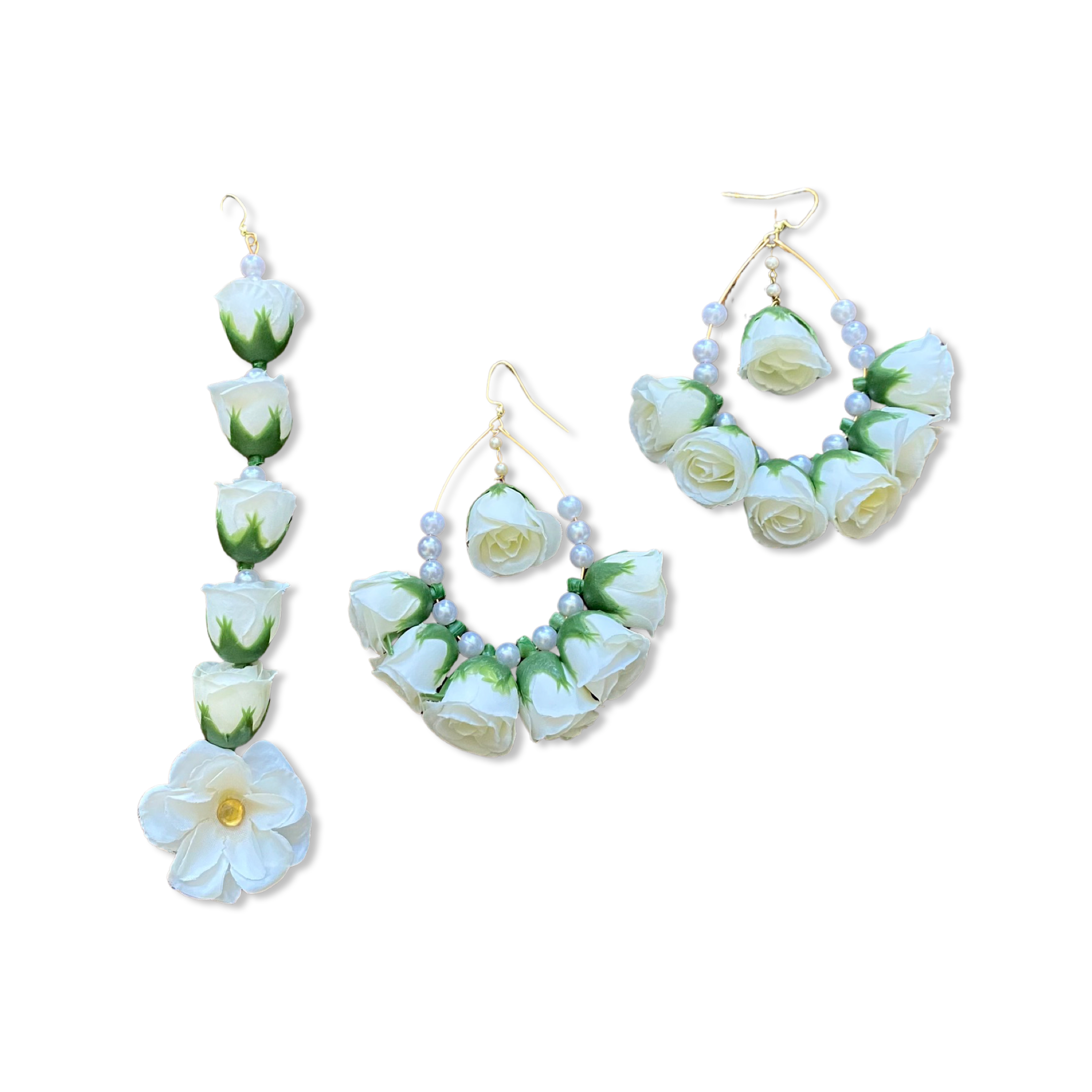 Classic White Rose Set - Suki’s Flowers